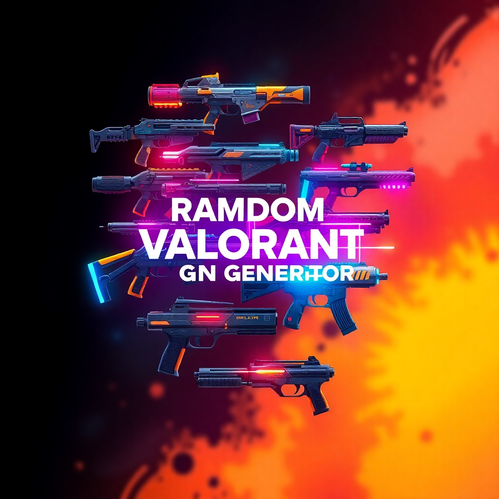 Random Valorant Gun Generator - Perchance Image Generator