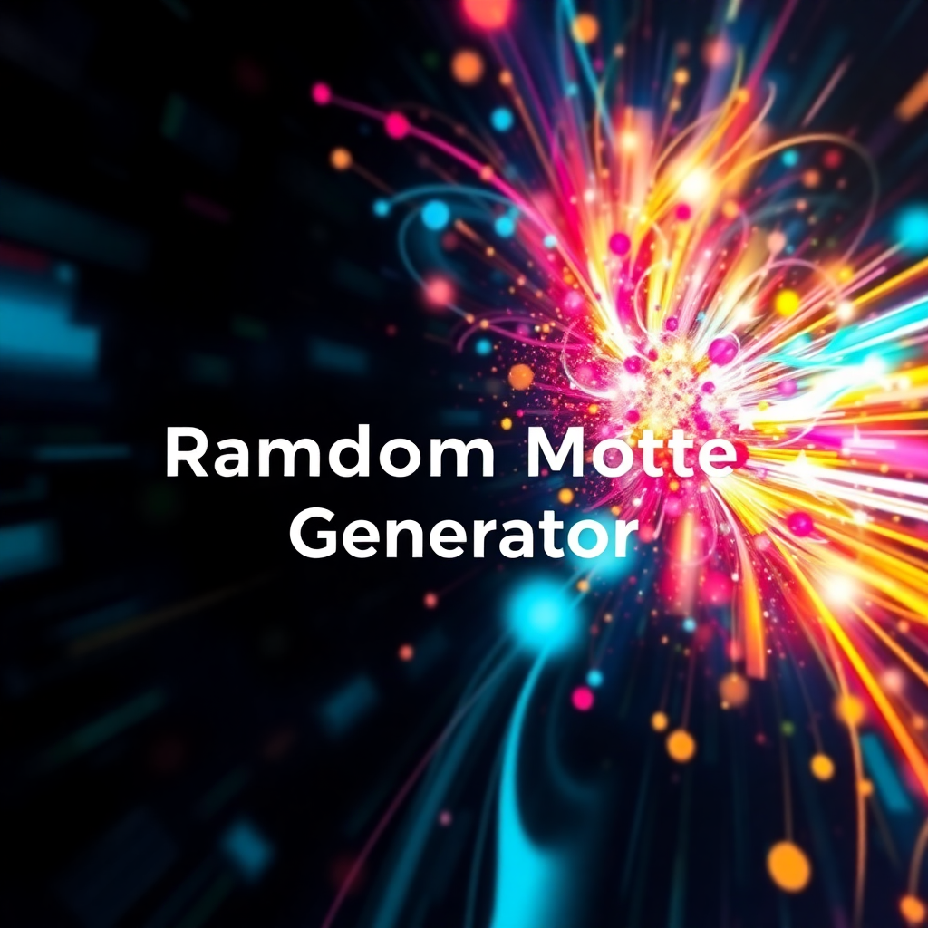Random Motto Generator - Perchance Image Generator