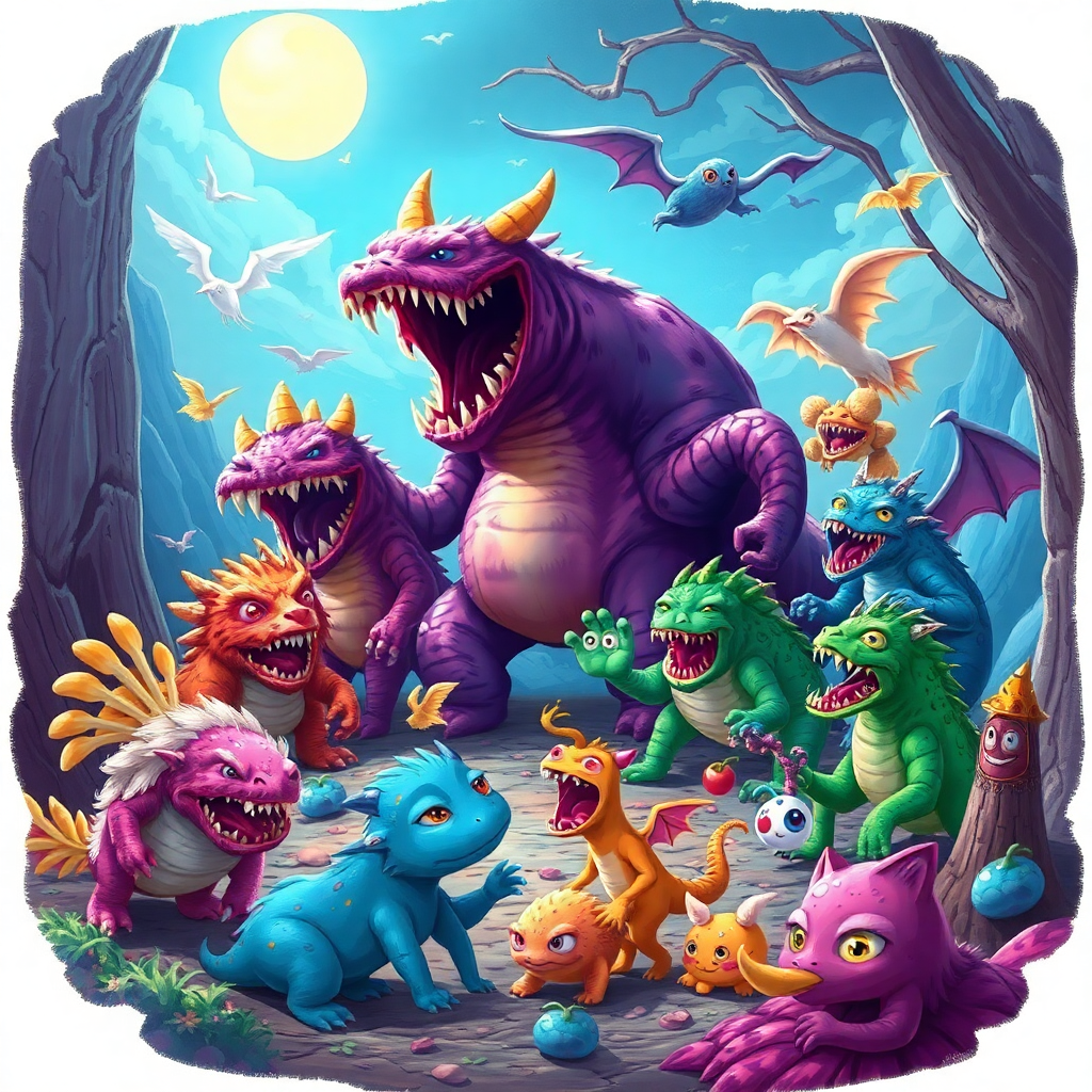 Random Monster Description Generator - Perchance Image Generator