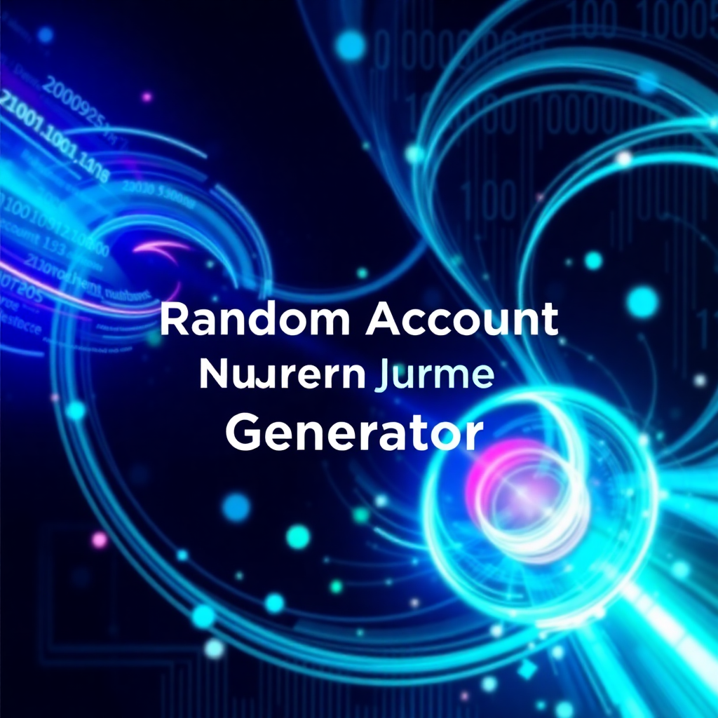 Random Account Number Generator - Perchance Image Generator