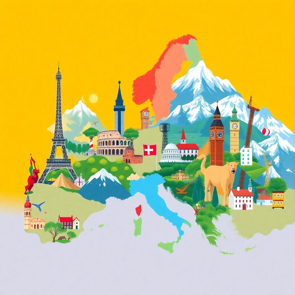 Random European Country Generator - Perchance Image Generator