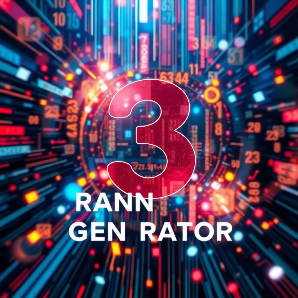 3 Random Number Generator - Perchance Image Generator