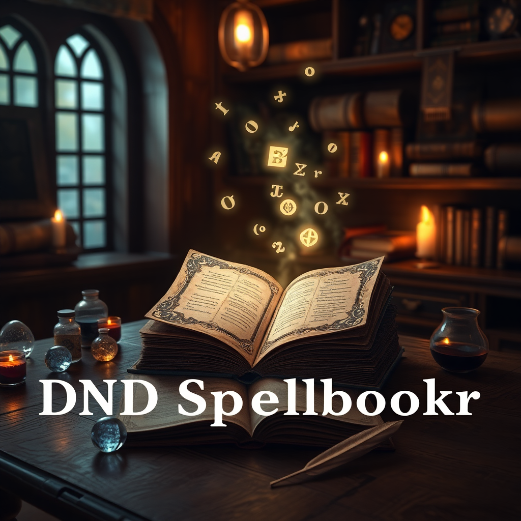 Dnd Spellbook Generator - Perchance Image Generator