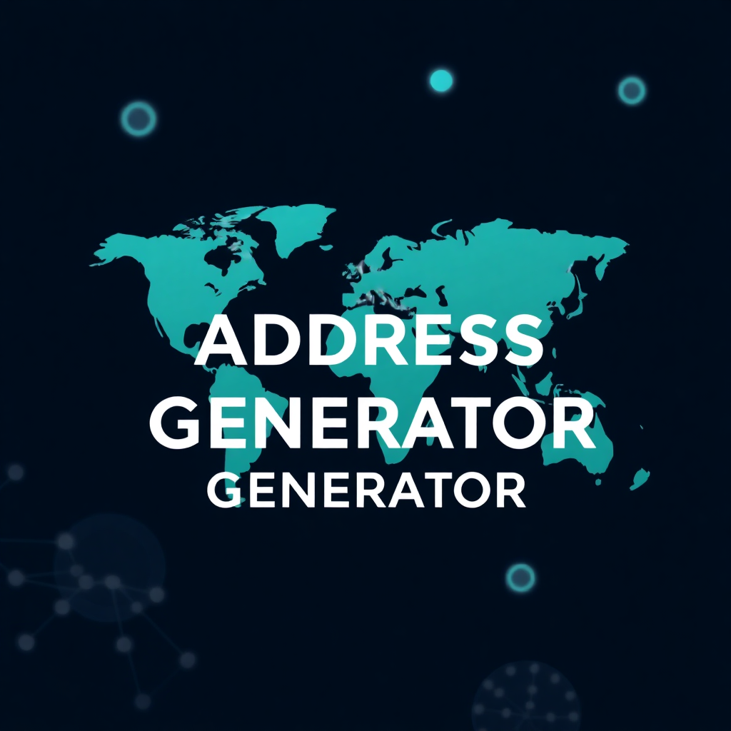 Random Addres Generator - Perchance Image Generator