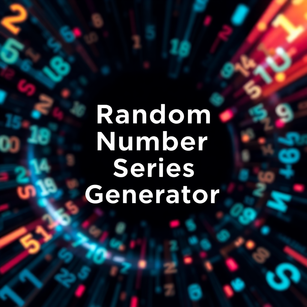 Random Number Series Generator - Perchance Image Generator