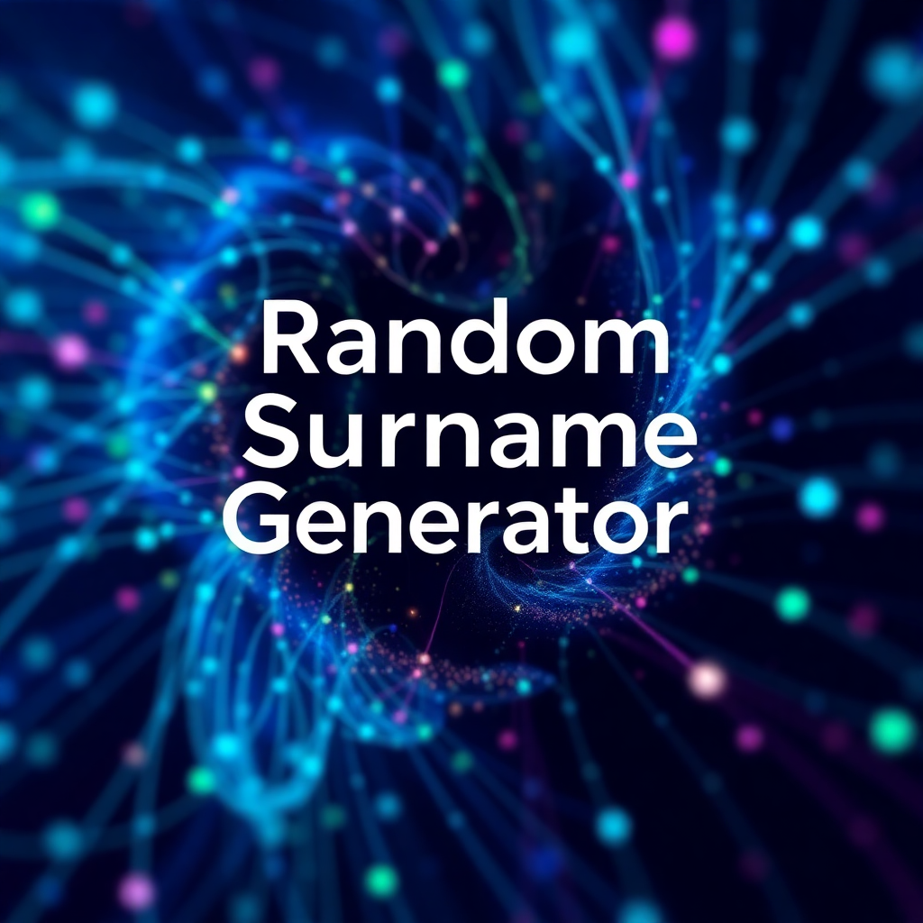 Random Surname Generator - Perchance Image Generator