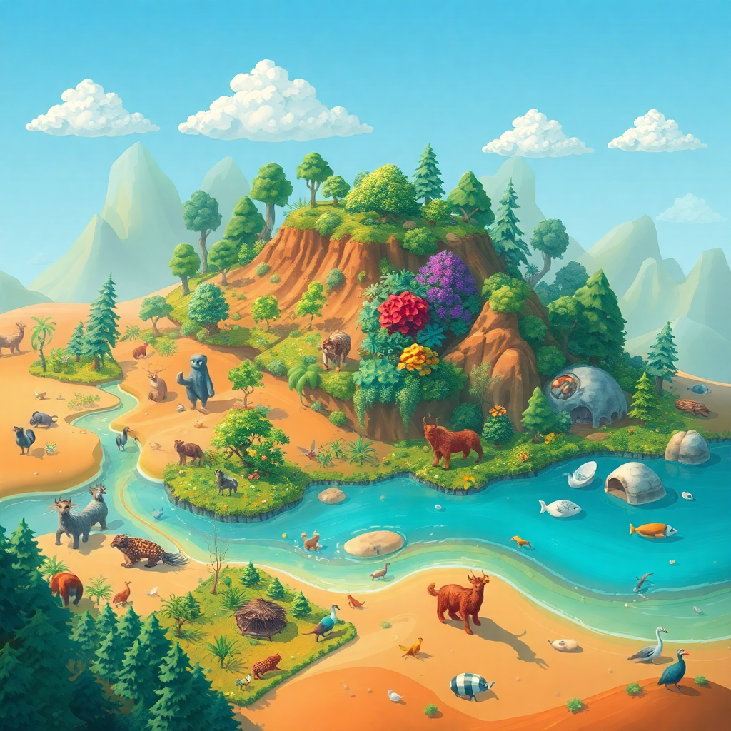 Random Ecosystem Generator - Perchance Image Generator